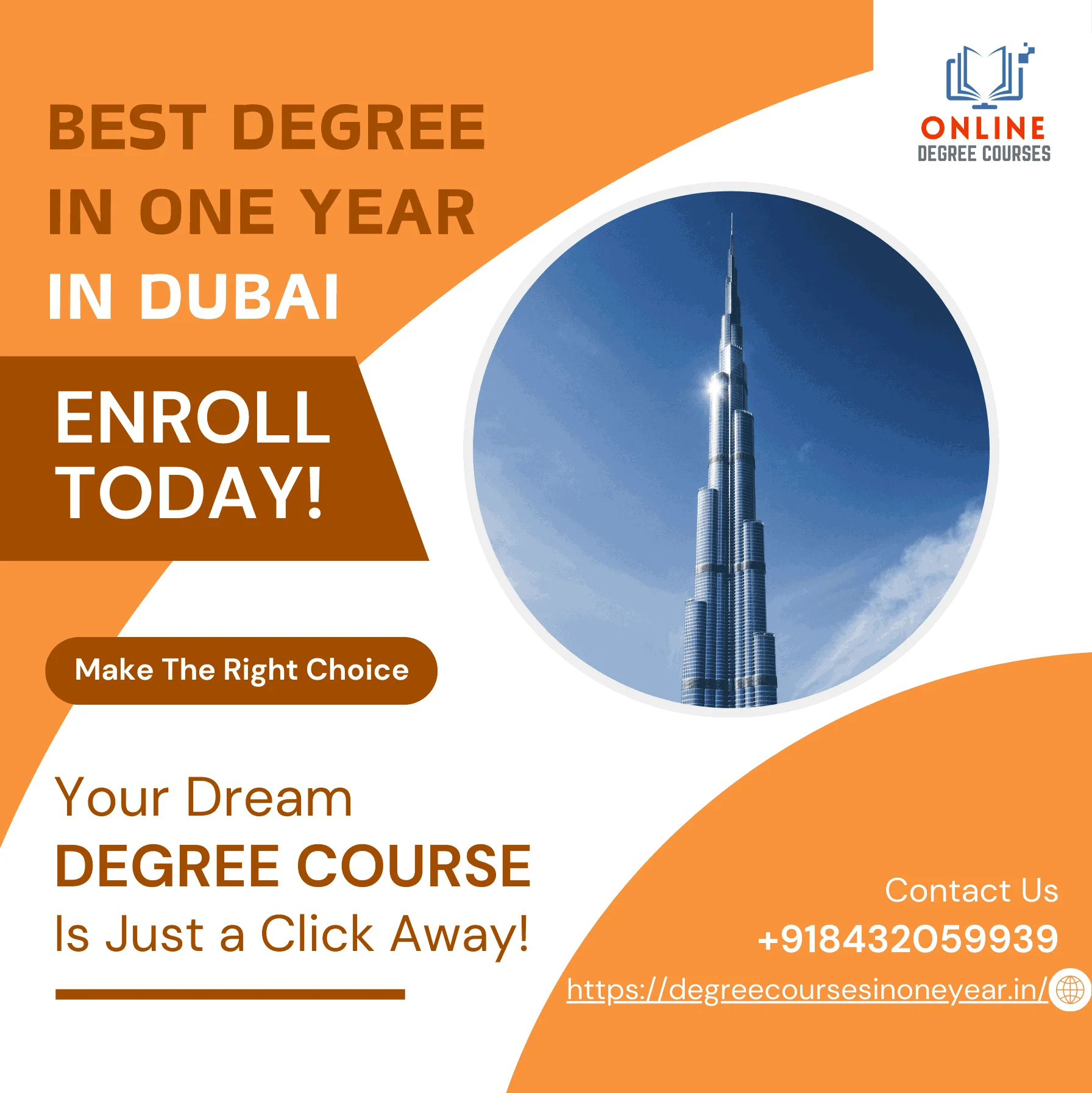 Degree in One year in Dubai 2024 | Abu Dhabi, UAE | MBA